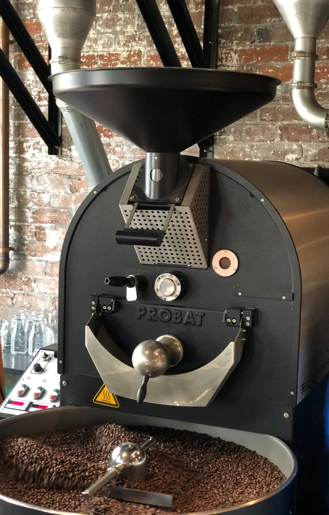 Probat coffee roaster store